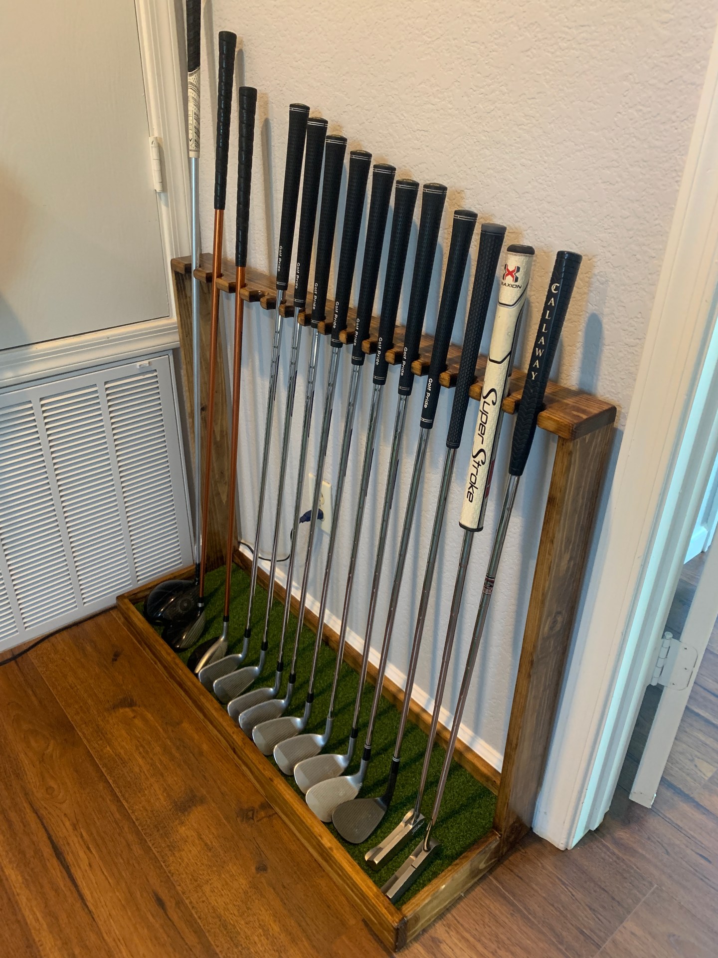Golf Club Rack Design and Build – Miles Adkins