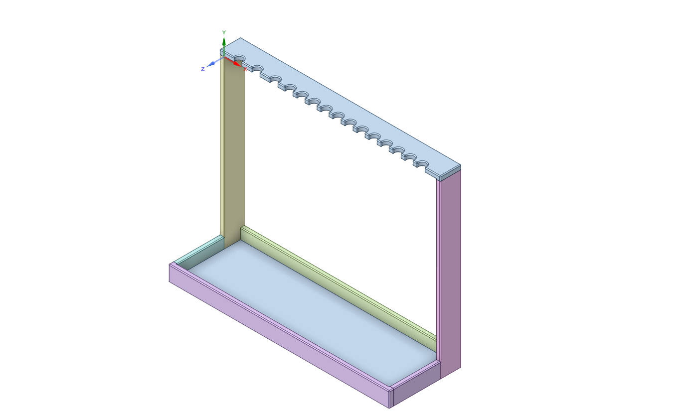 Golf Club Rack Design and Build – Miles Adkins